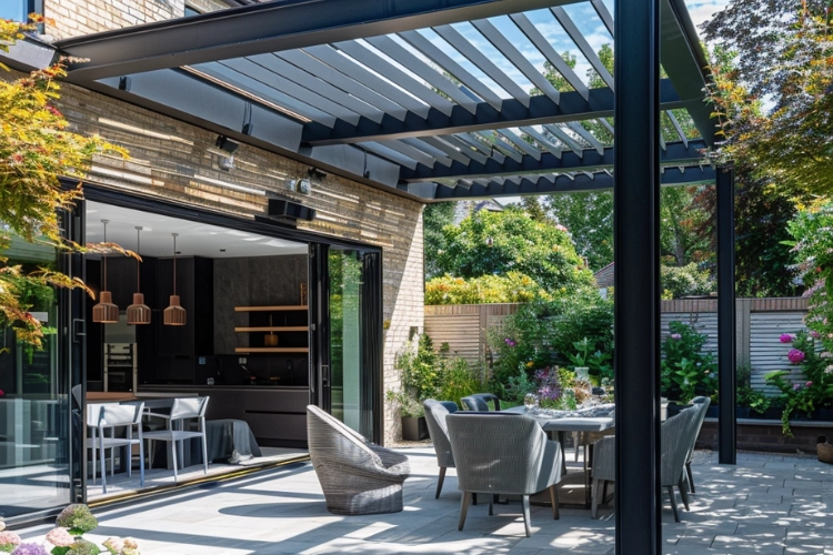 How to create shade over my bifold doors - Rase Outdoor Living